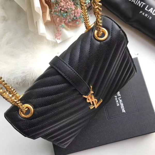 YSL replica Saint Laurent Niki Taglia 24 cm Nero – Borse Firmate ...