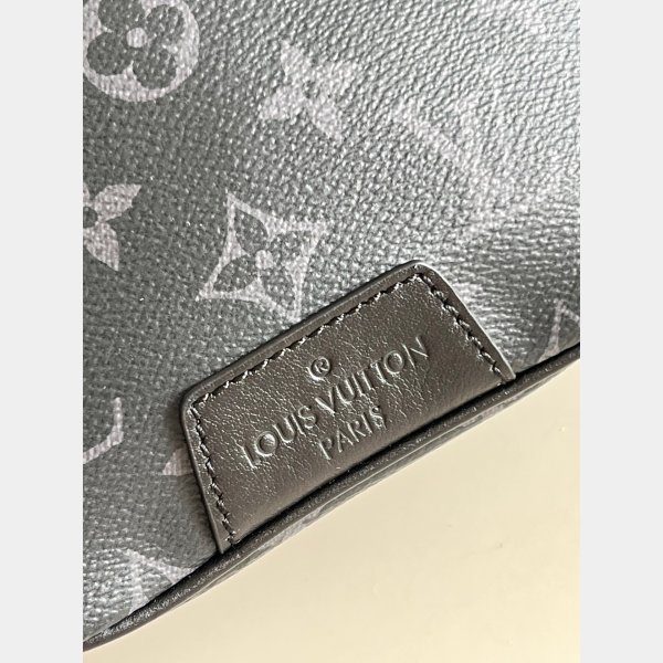 Louis Vuitton Designer M46035 Discovery Bumbag Monogram Eclipse Canvas ...