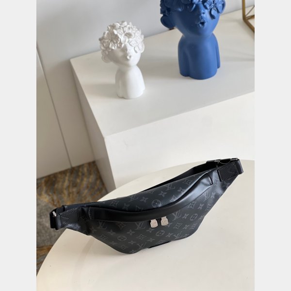Louis Vuitton Designer M46035 Discovery Bumbag Monogram Eclipse Canvas ...