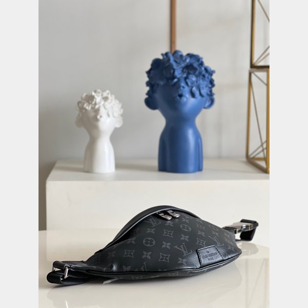 Louis Vuitton Designer M46035 Discovery Bumbag Monogram Eclipse Canvas ...