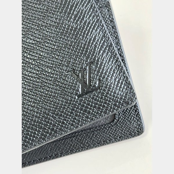 Louis Vuitton Men Replica M64002 Slender Wallet Monogram Eclipse Canvas ...