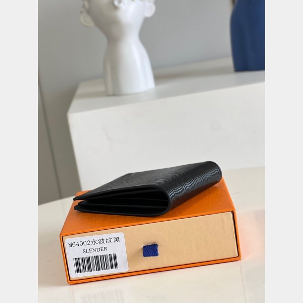 Louis Vuitton Men Replica M64002 Slender Wallet Monogram Eclipse Canvas ...